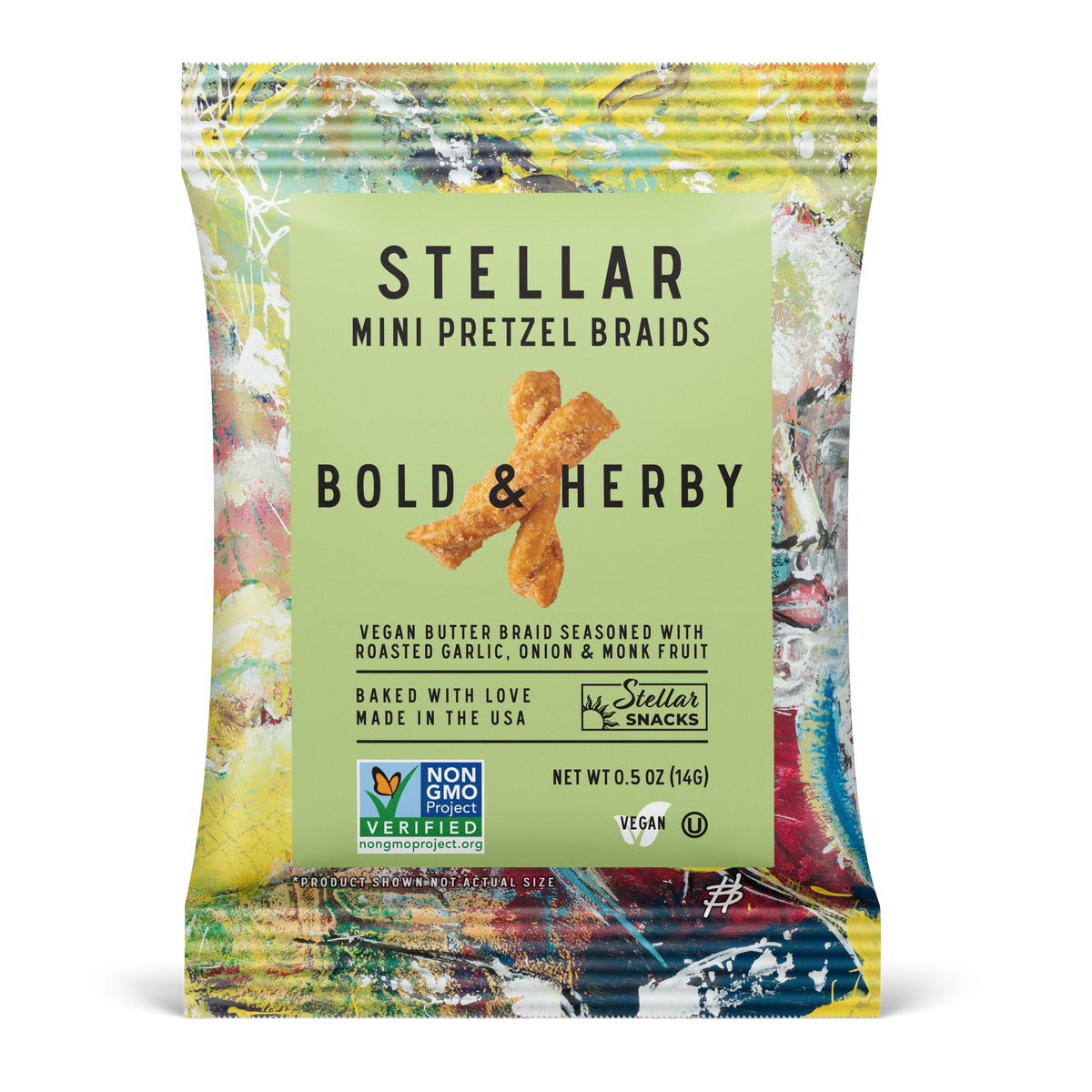 Stellar Pretzel Braids Bold & Herby 0.5oz 70-Pack – Stellar Snacks
