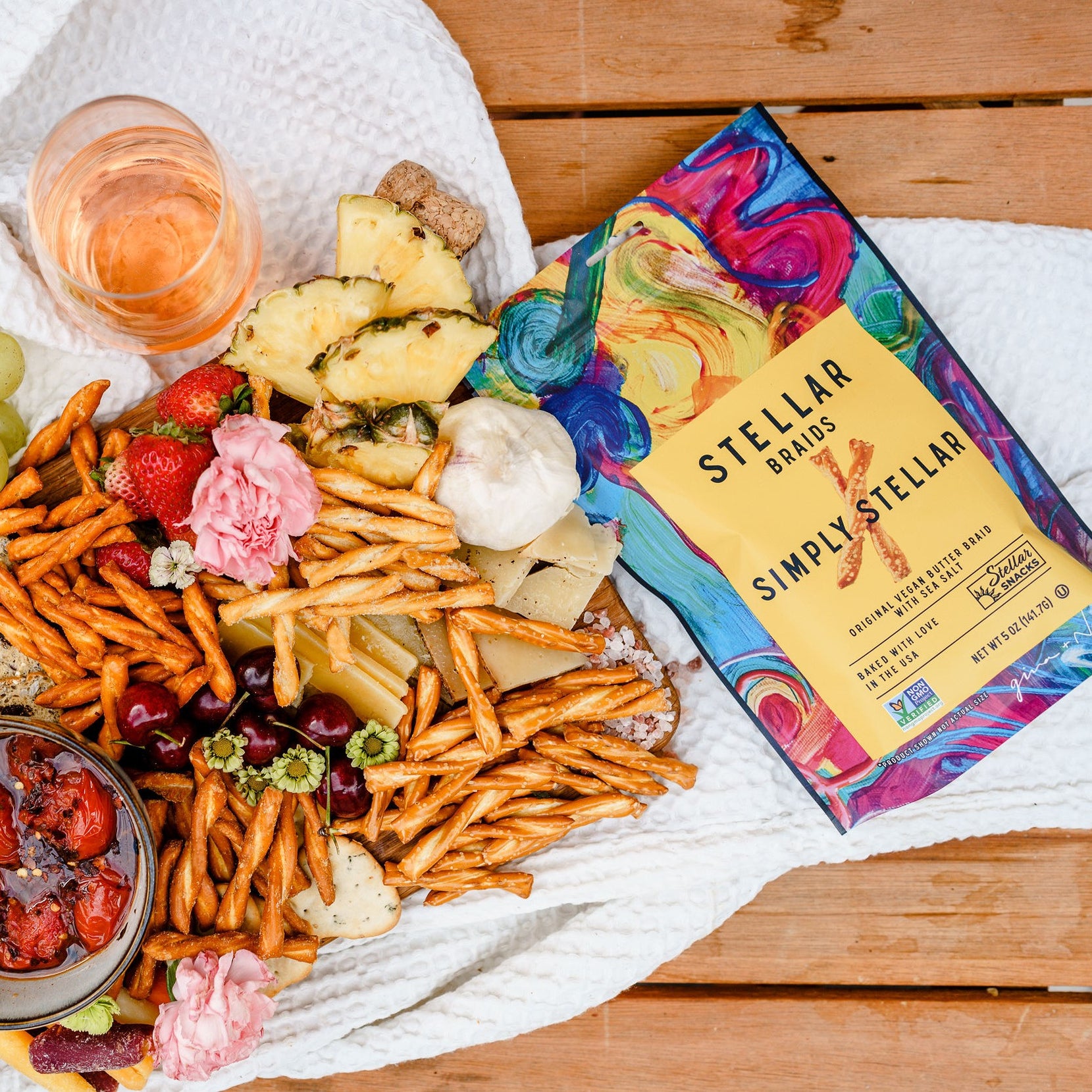 Stellar Pretzel Braids - Simply Stellar 5oz Stellar Snacks